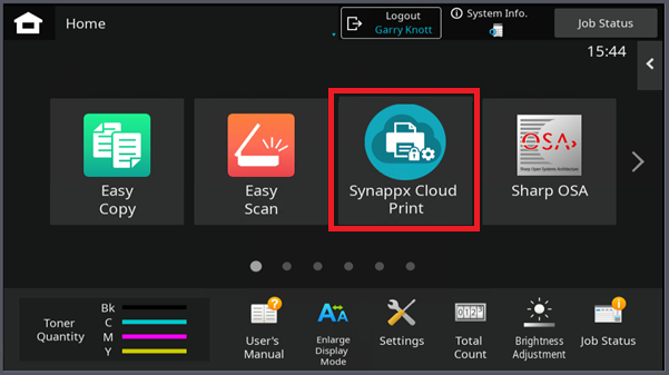 Configure MFP Settings - Group 1 Device | Synappx Support Centre